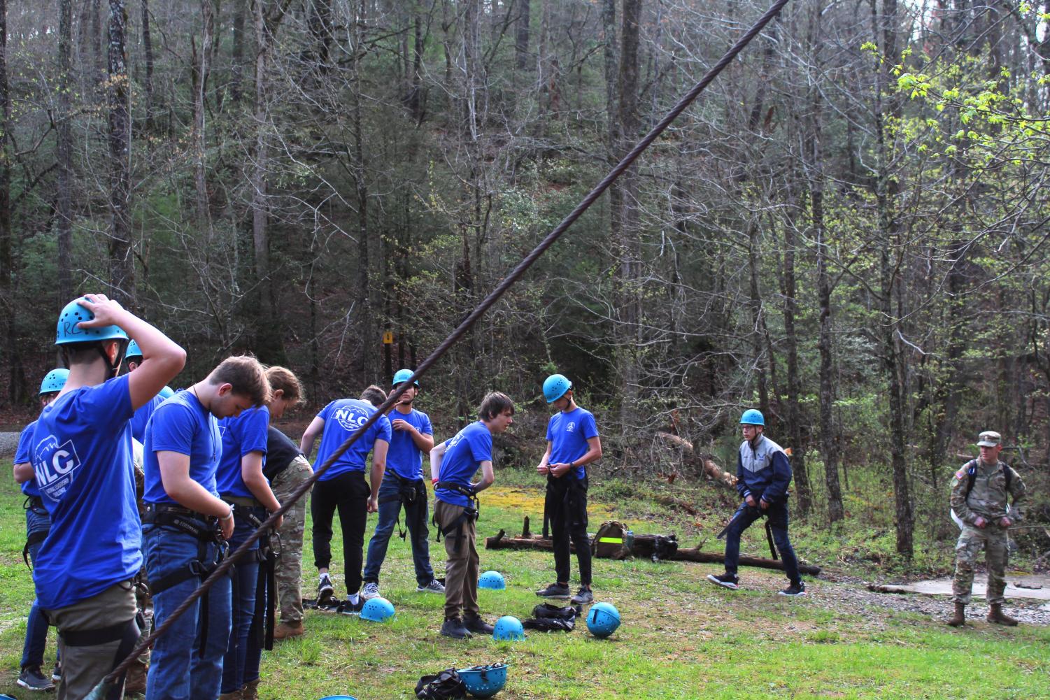 High School Students Experience Corps Life – Vanguard